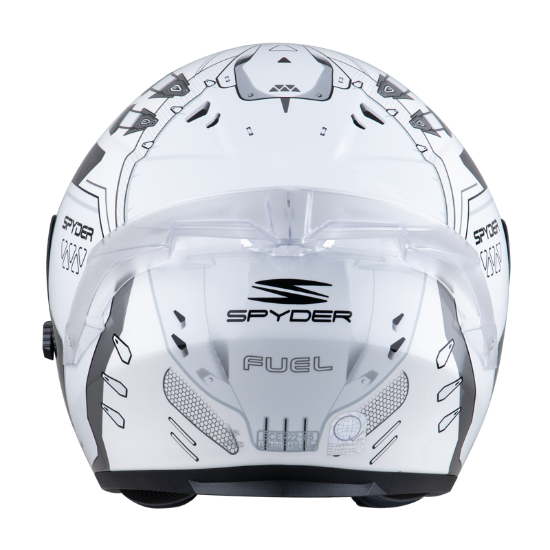 Spyder Fuel GD - SHOCKWAVE S5 Open-face Helmet with Dual Visor (Free ...
