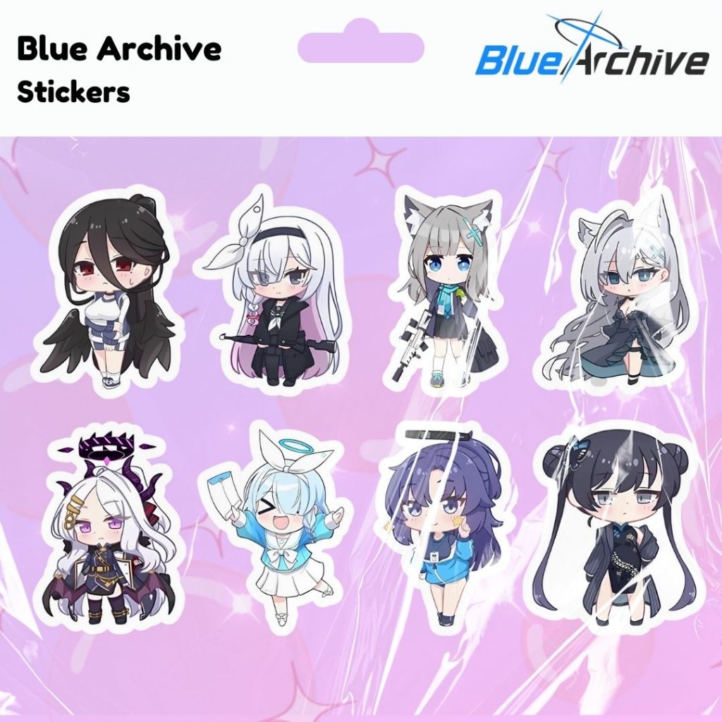 Blue Archive [waterproof vinyl stickers] Anime/Manga/Manhwa/Game ...