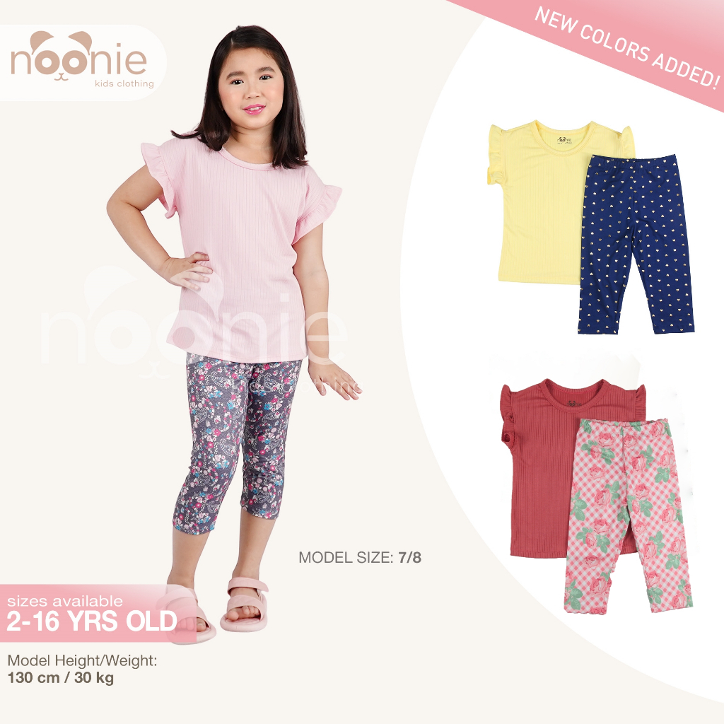 Noonie - Girls Terno (2-16Y) - Sleepwear Blouse & Tokong - Terno Outfit ...