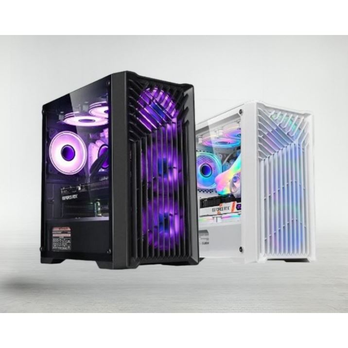 Keytech Cuirass MATX Tempered Desktop Computer PC Case Authentic ...