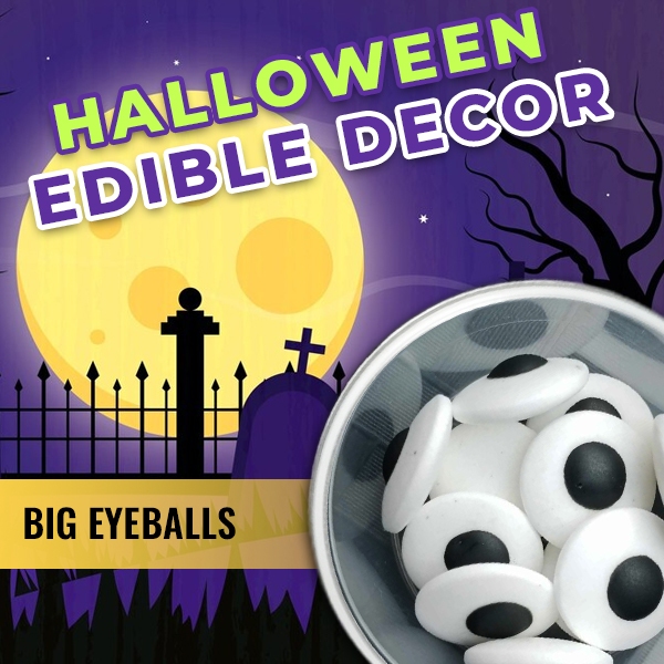 Big Eye Ball - Edible Decor - Edible Decor Candy Cake Sprinkle Cupcake ...