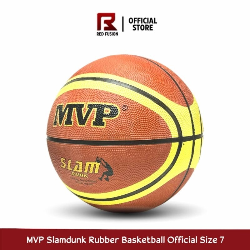 MVP Slam Dunk Rubber Basketball Size 7 Brown | Shopee Philippines