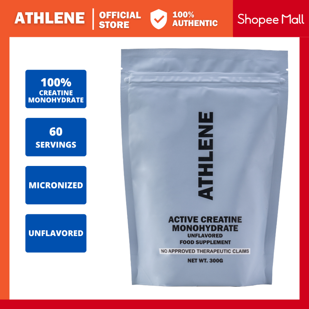 ACTIVE Creatine Monohydrate 300g 60 Servings | Shopee Philippines