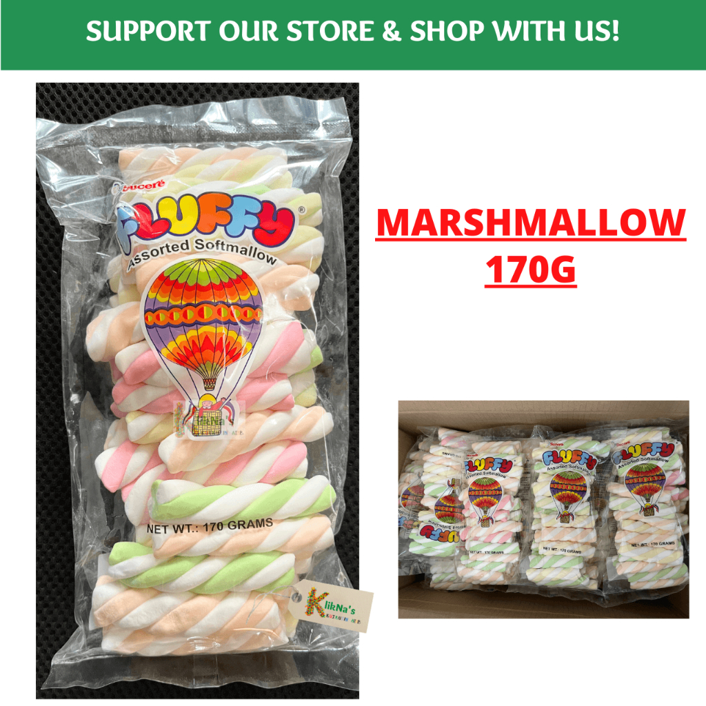 KlikNa's Assorted Softmallows 170G | Twisted Marshmallows ...