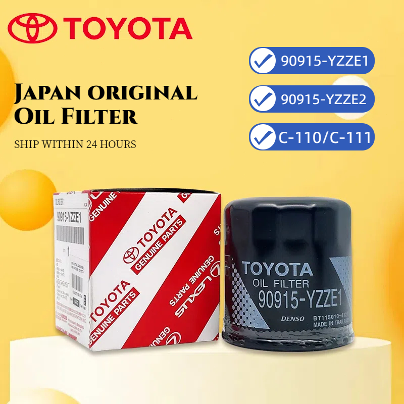 Toyota 90915-YZZE1 90915-YZZE2 Oil Filter for Vios Yaris Cross Avanza ...