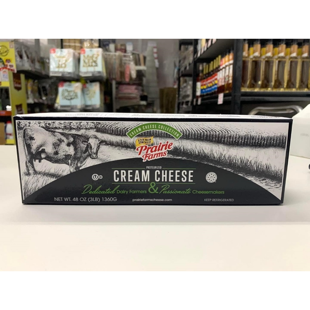 PRAIRIE FARM CREAM CHEESE 1.36KG NET (FORMERLY SWISS VALLEY CREAM ...