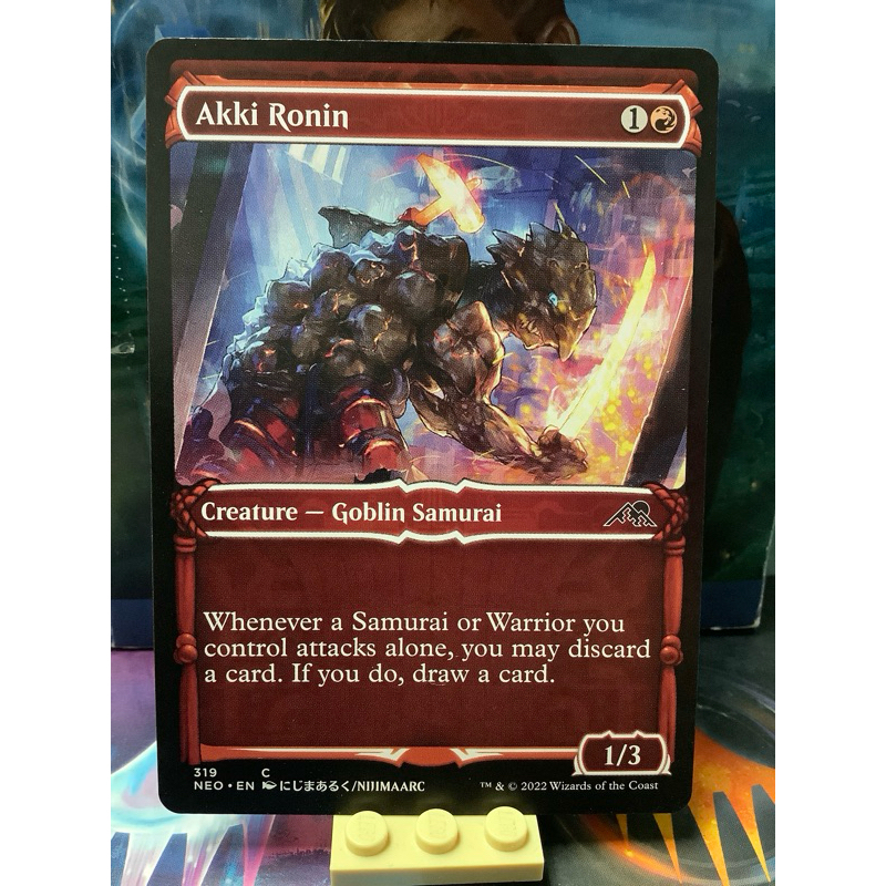 MAGIC: The Gathering - Akki Ronin (Kamigawa: Neon Dynasty) | Shopee ...