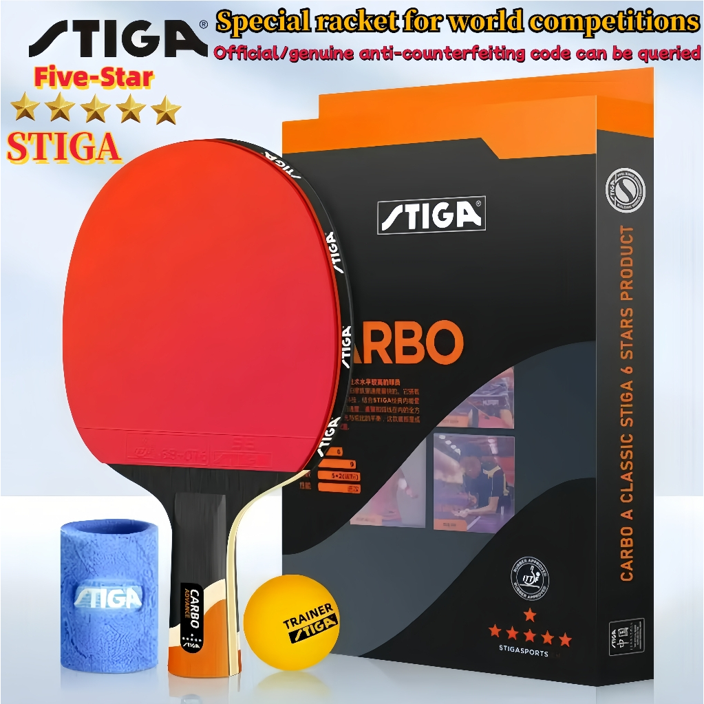 Stiga table tennis racket professional competition racket 6-star racket ...
