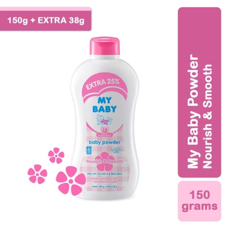 My Baby Powder Nourish & Smooth 135g | Shopee Philippines