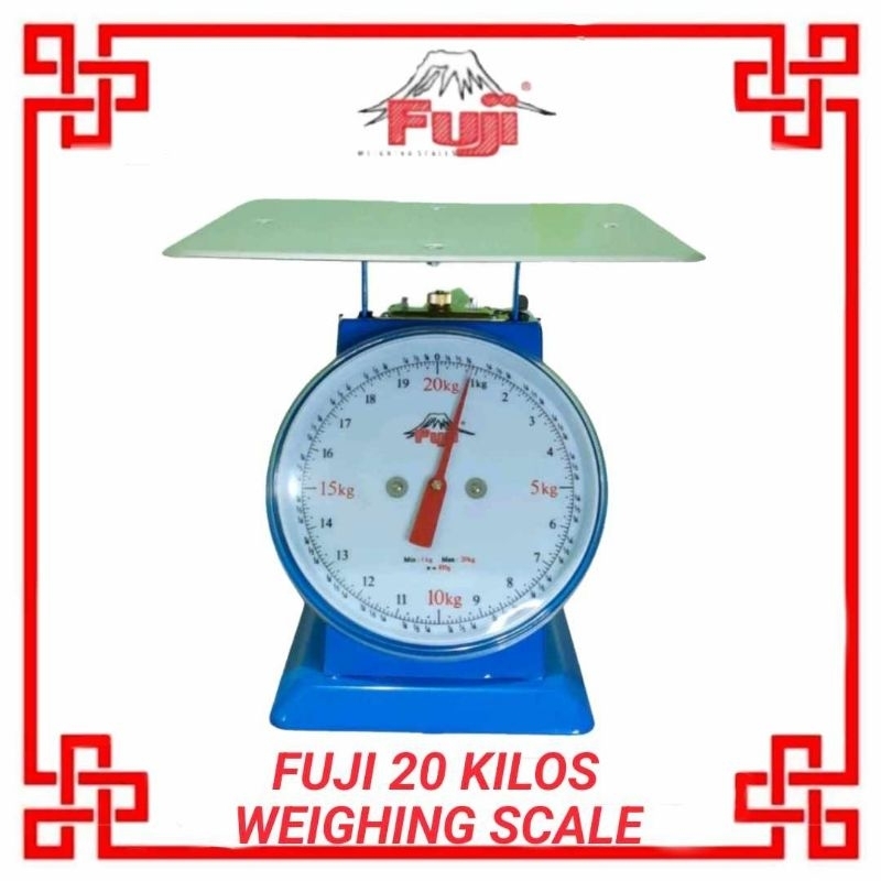 Timbangan Fuji Weighing scale 20kg Flat - Original | Shopee Philippines
