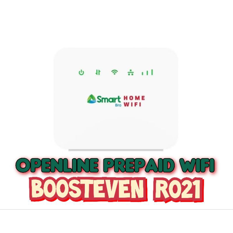 SMARTBRO R021 BOOSTEVEN | OPENLINE ( secondhand ) | Shopee Philippines