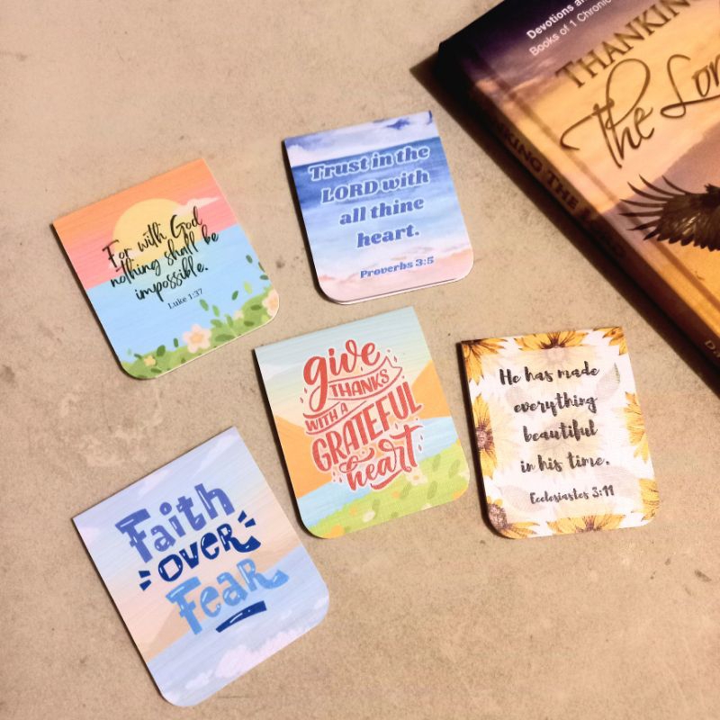 MAGNETIC BOOKMARK CUSTOMIZED ANY DESIGN | Shopee Philippines