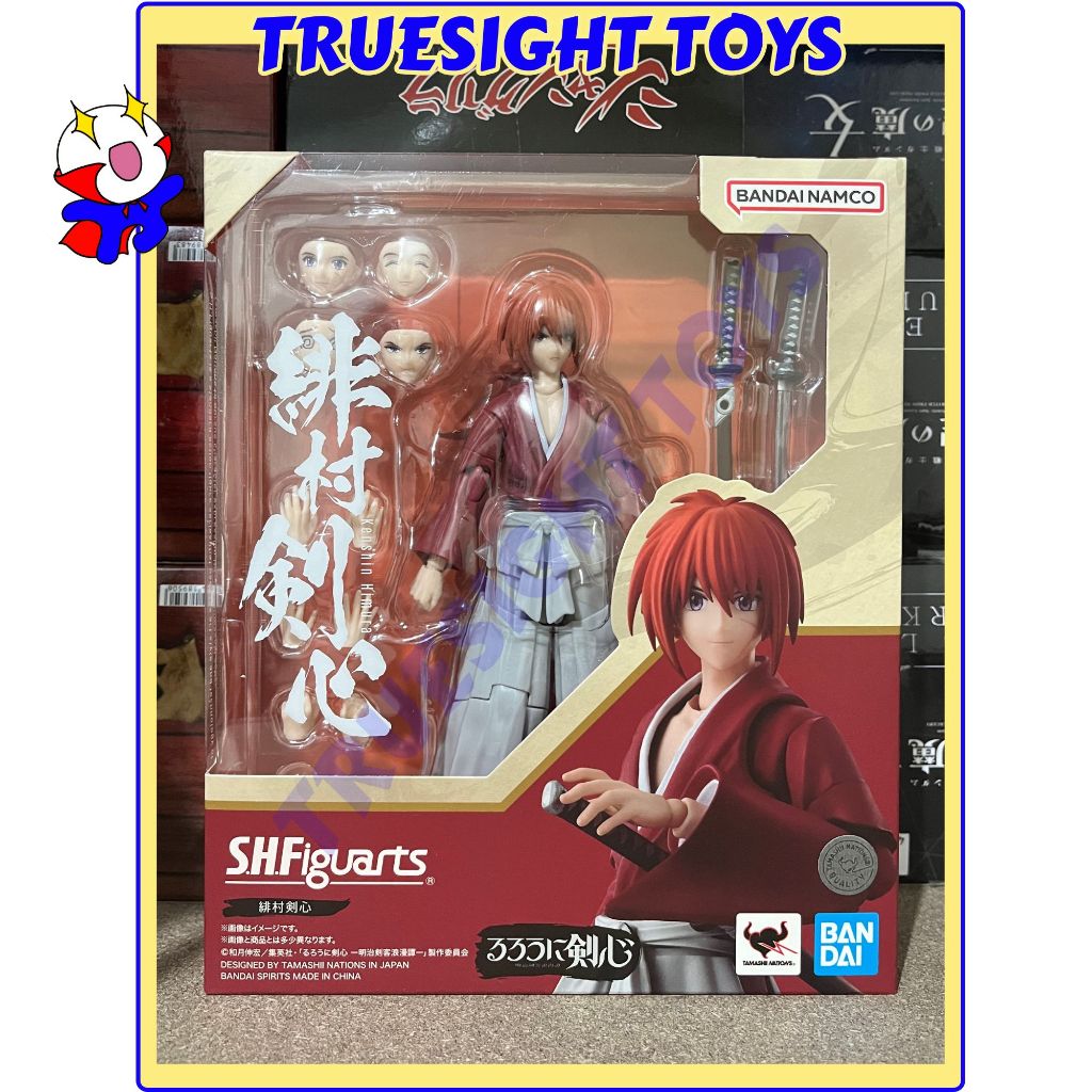 SH Figuarts SHF Samurai X Rurouni Kenshin Kenshin Himura | Shopee ...