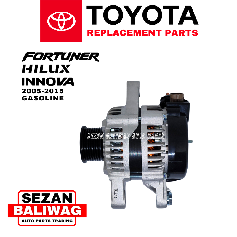 ALTERNATOR ASSEMBLY TOYOTA FORTUNER HILUX INNOVA 2005-2015 GASOLINE ...