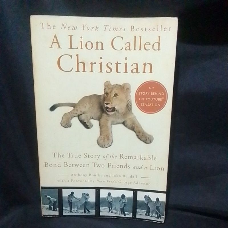 A Lion Called Christian: Anthony Bourke And John Rendall | Shopee ...