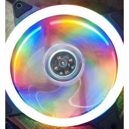 120mm RGB LED Light Computer PC Case Cooling Fan 5 Colors | Shopee ...