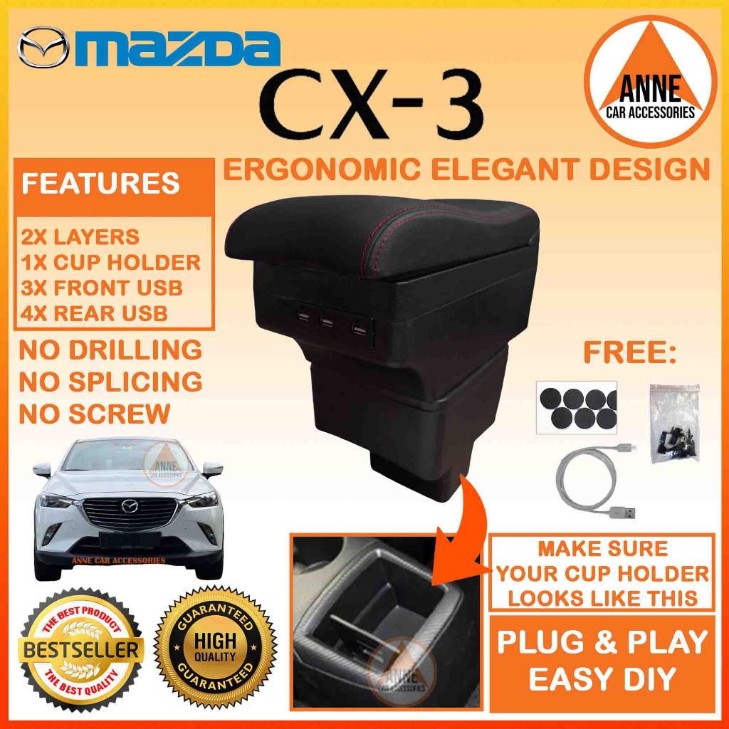 Mazda CX3, CX-3 2017 ON Mazda 3 2015 Onwards Sedan Hatchback All ...