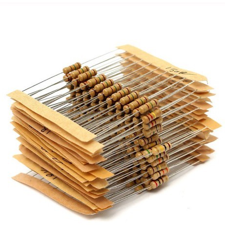 50PCS /LOT 1/2W Carbon Film Metal Resistor 1 OHM UP TO 27 OHMS 5% ...