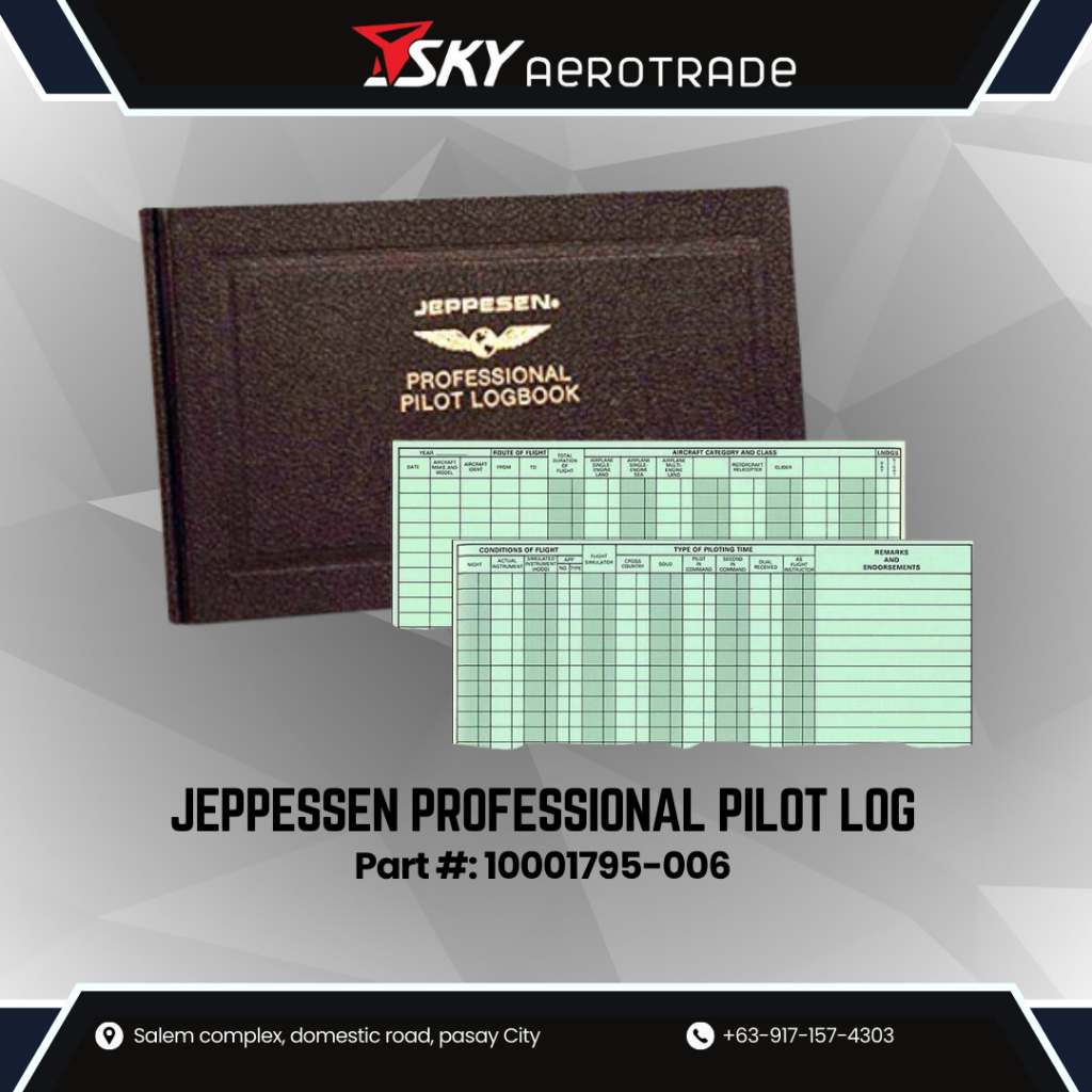 JEPPESEN PROFESSIONAL PILOT LOG | Shopee Philippines