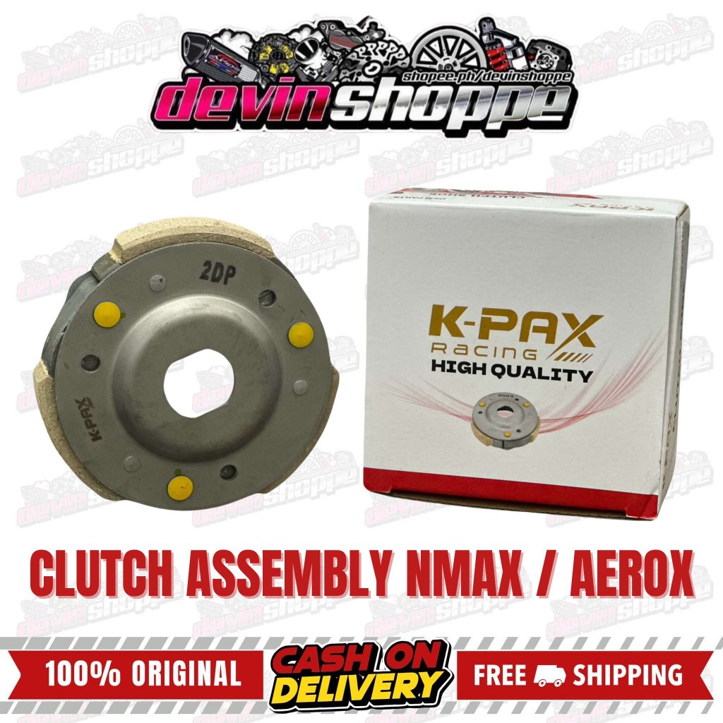 KPAX K PAX CLUTCH LINING ASSEMBLY FOR AEROX / NMAX | Shopee Philippines