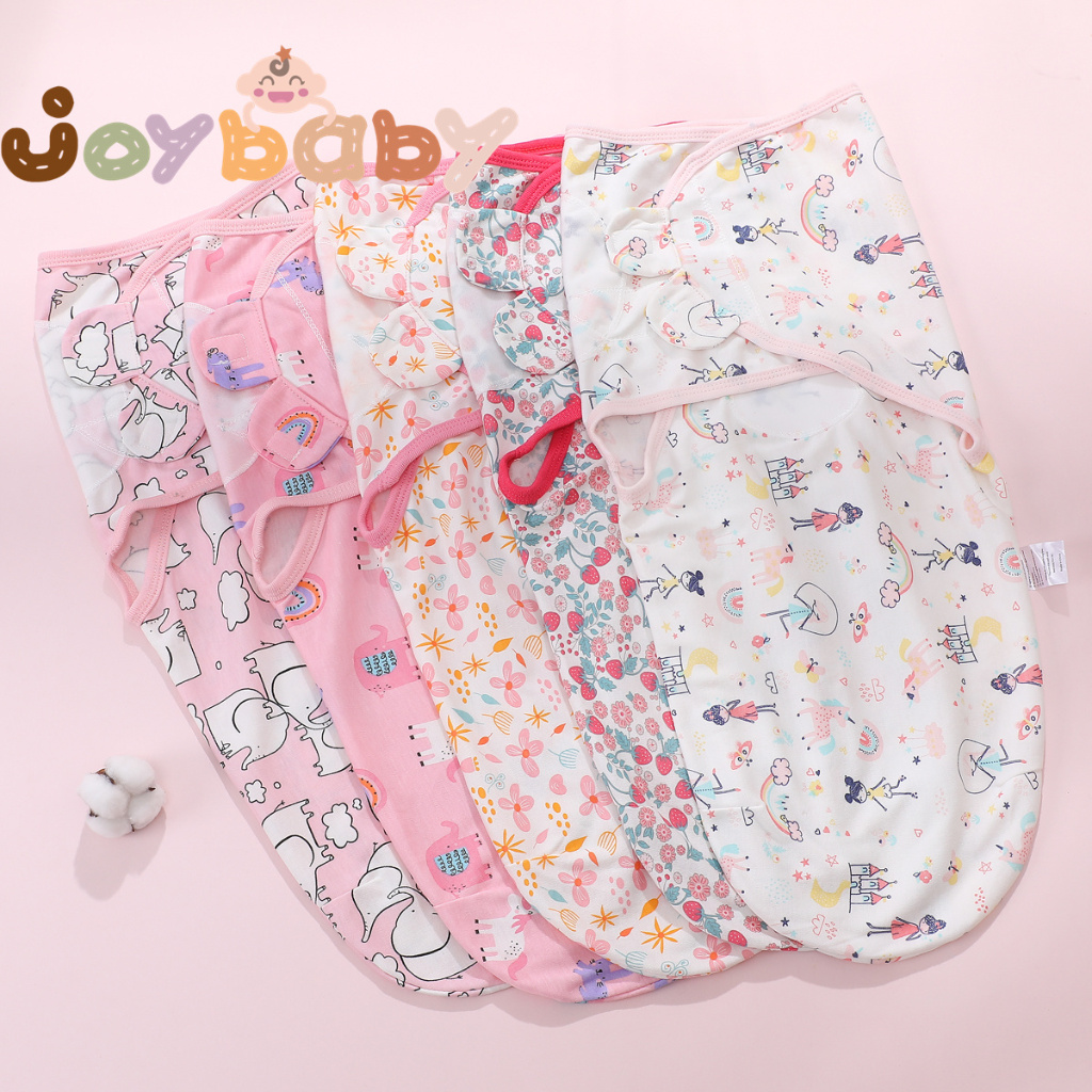 [Local delivery] Ready Stock Cotton baby swaddle blanket new born baby ...
