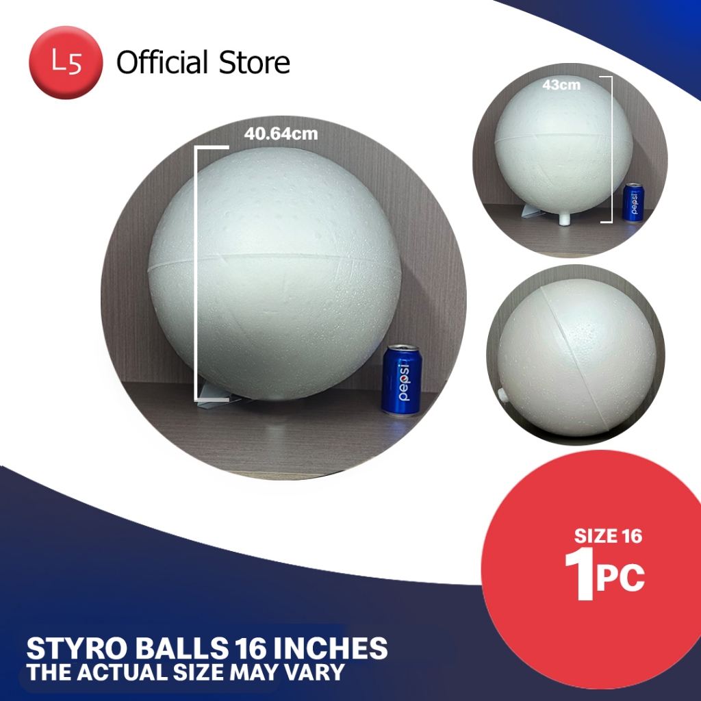Styro Ball 16 inches (1pc) | Shopee Philippines