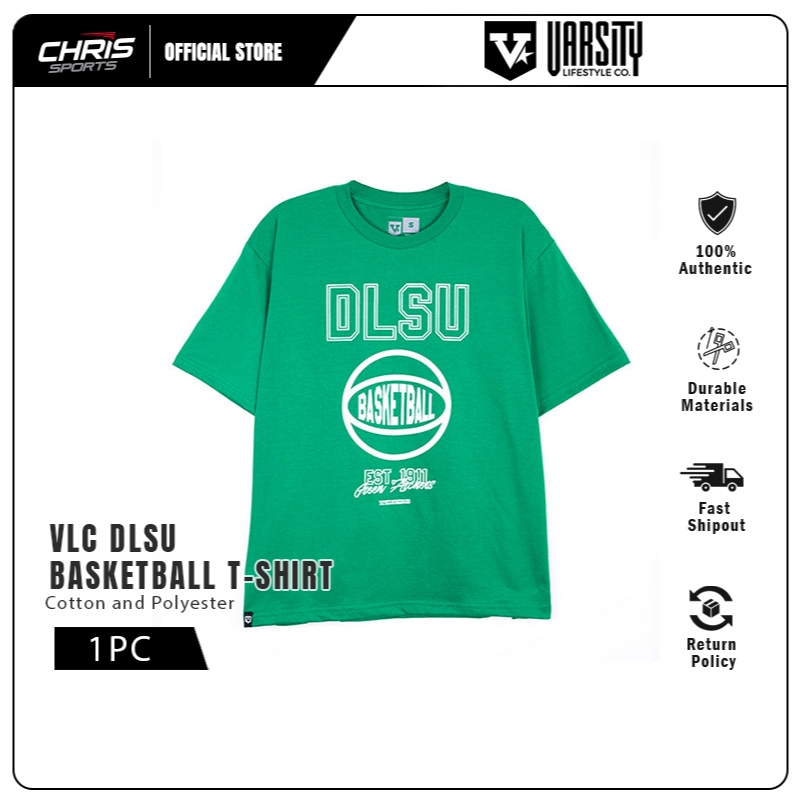 UAAP Merchandise DLSU Basketball T-Shirt Durable and Quality T-Shirt ...