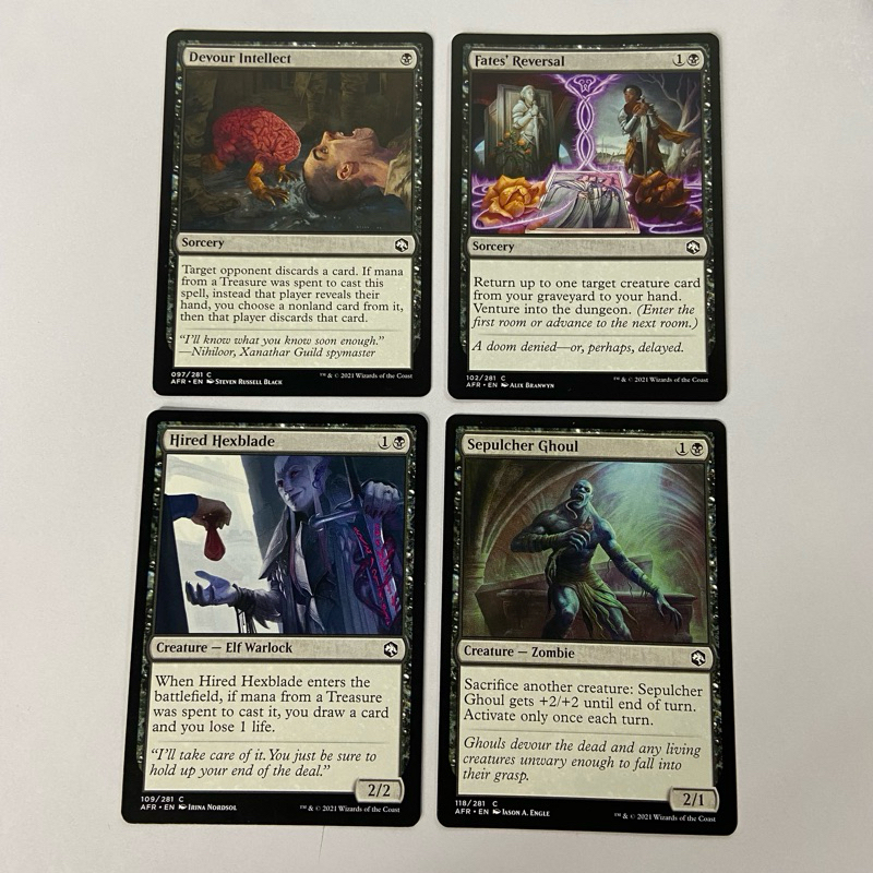 DEVOUR INTELLECT FATES’ REVERSAL HIRED HEXBLADE SEPULCHER GHOUL | AFR ...