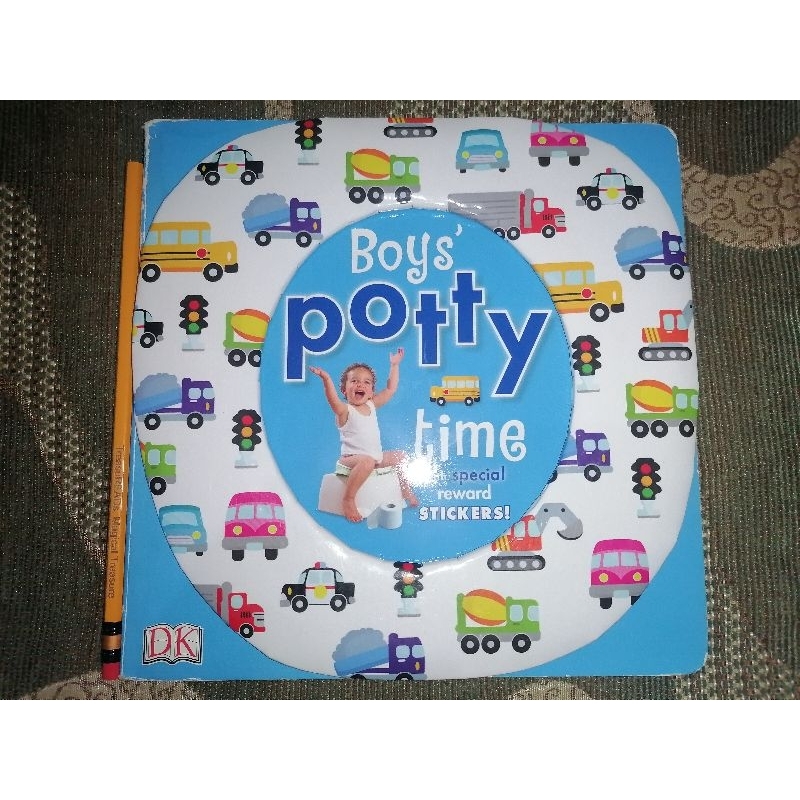 Boy's Potty Time (Board book) | Shopee Philippines