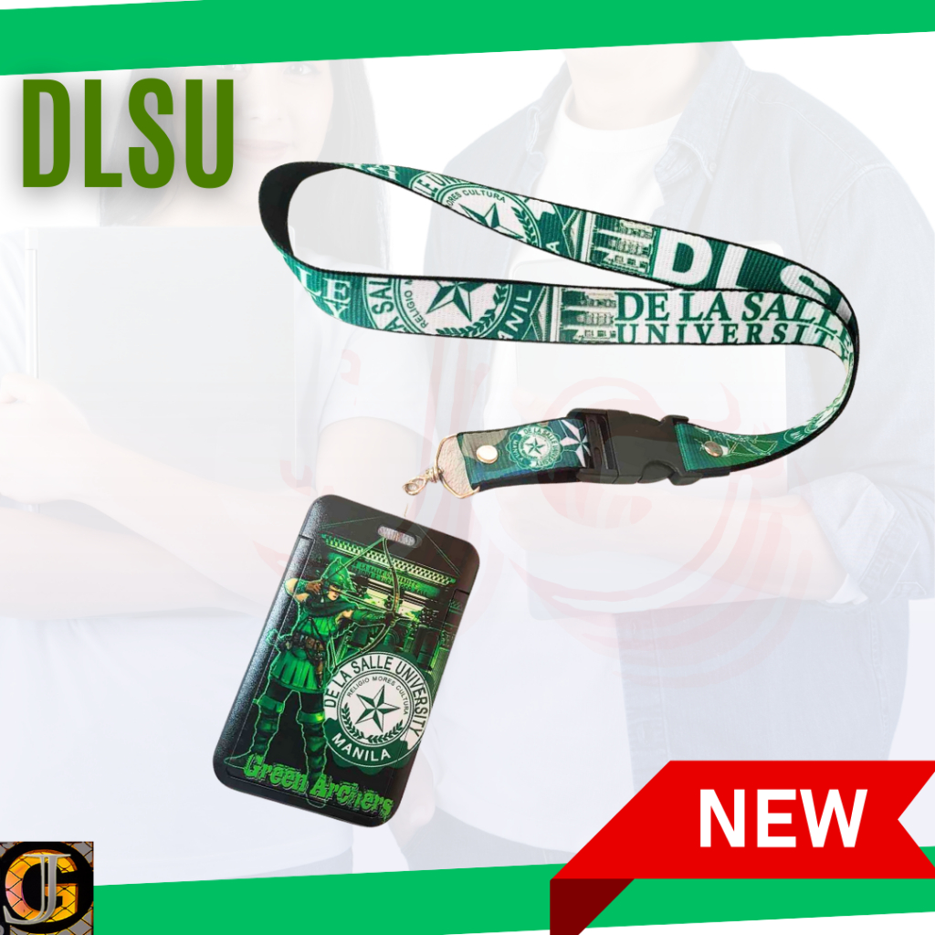 jg De La Salle University DLSU Stylish and Durable Id Holder Id Lace ...