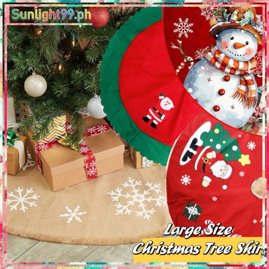 Large Christmas Tree Feet Cover Christmas Tree Skirt hristmas Tree ...