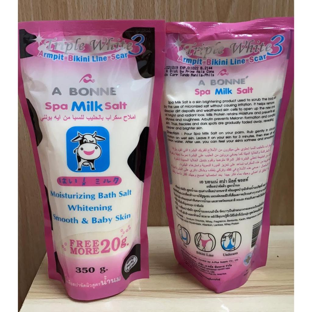 A BONNE SPA MILK SALT (350G) | Shopee Philippines