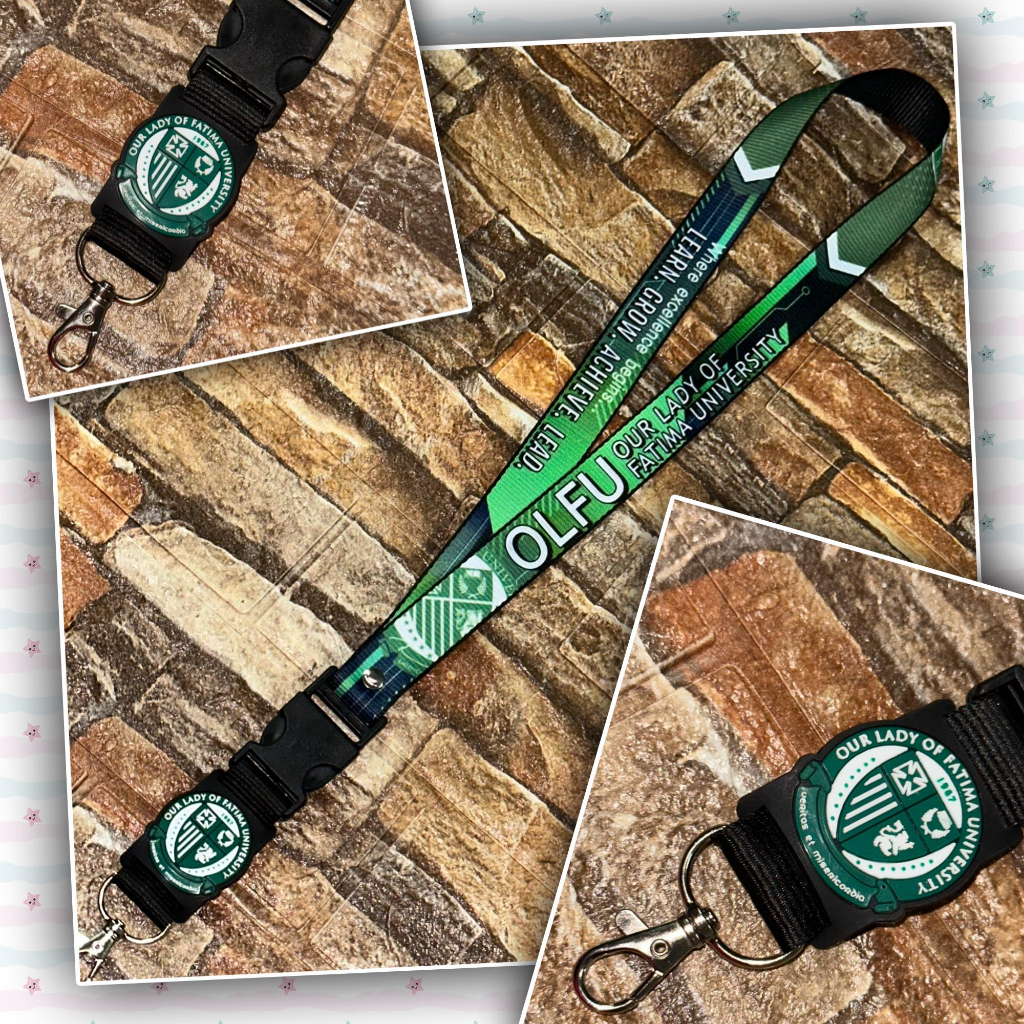 OLFU Our Lady of Fatima STEM ABM GAS MEDTECH NURSING ID Lace Lanyard ...