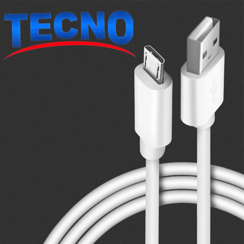 100% Original Fast Charging Tecno Tecno Charger 65W Micro USB Data Line ...