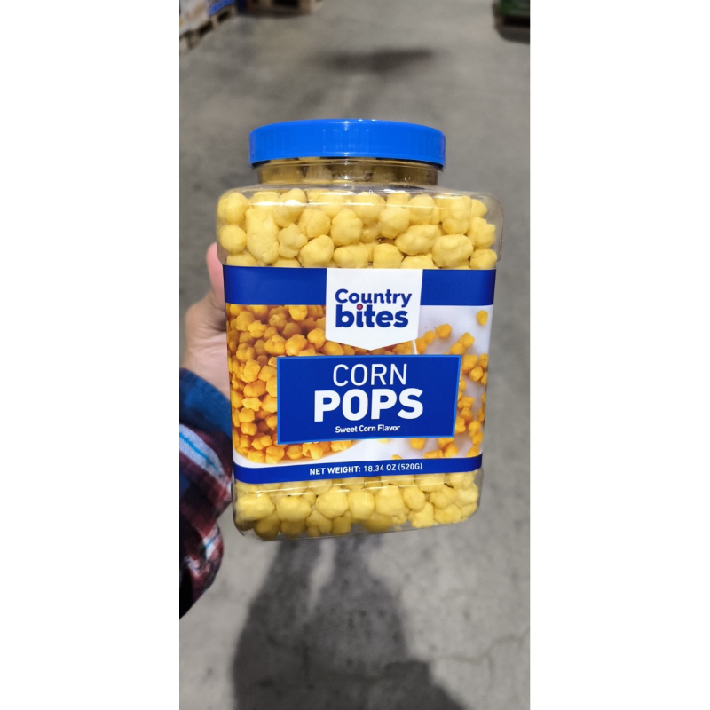 Country Bites Corn Pops 520g | Shopee Philippines
