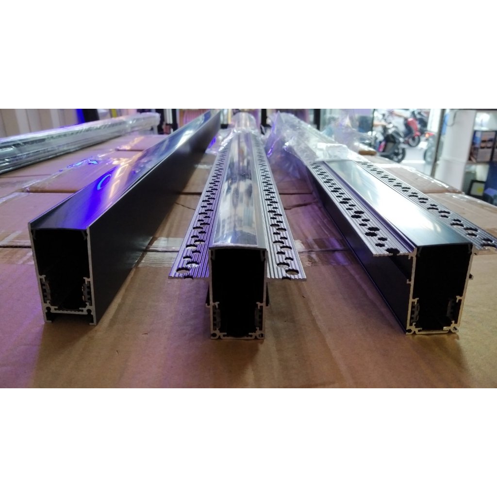 Magnetic Track Bar 1meter 2meter Light Linear Rail Spot Magnet Track ...