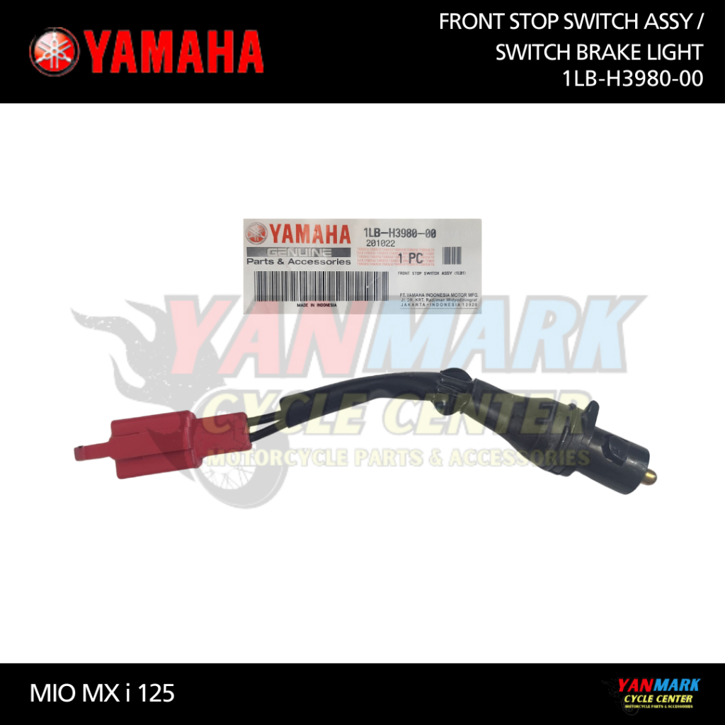 ORIGINAL YAMAHA - FRONT STOP SWITCH ASSY / SWITCH BRAKE LIGHT - MIO MX ...