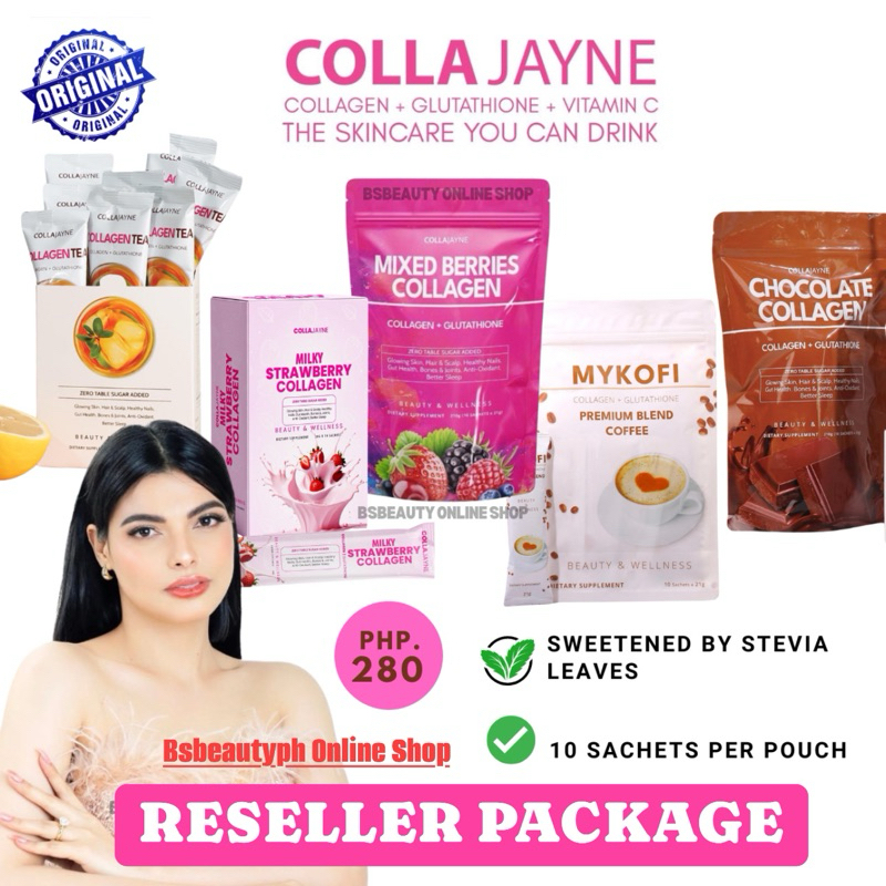 COLLAJAYNE MIXED BERRIES, CHOCOLATE, MYKOFI RESELLER PACKAGE | Shopee ...