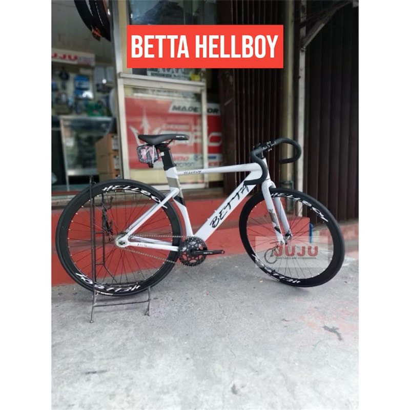 BETTA HELLBOY Fixie Aero Fixed Gear Alloy Bike 700c & BETTA ALIEN Fixie ...