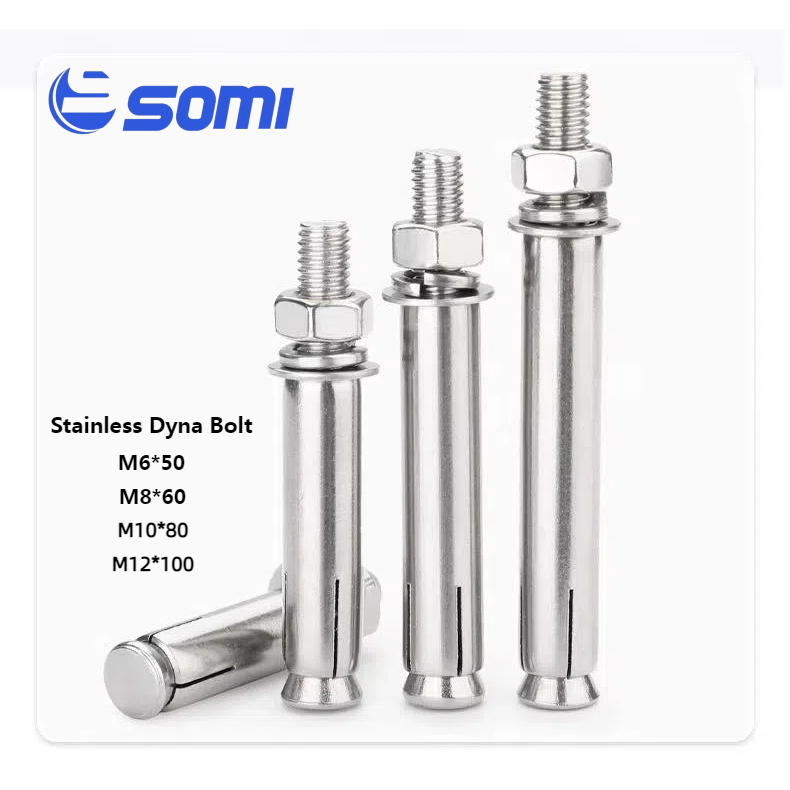 Stainless Dyna Bolt Stainless Expansion Bolt Dya Bolt Sleeve Anchor M6 ...