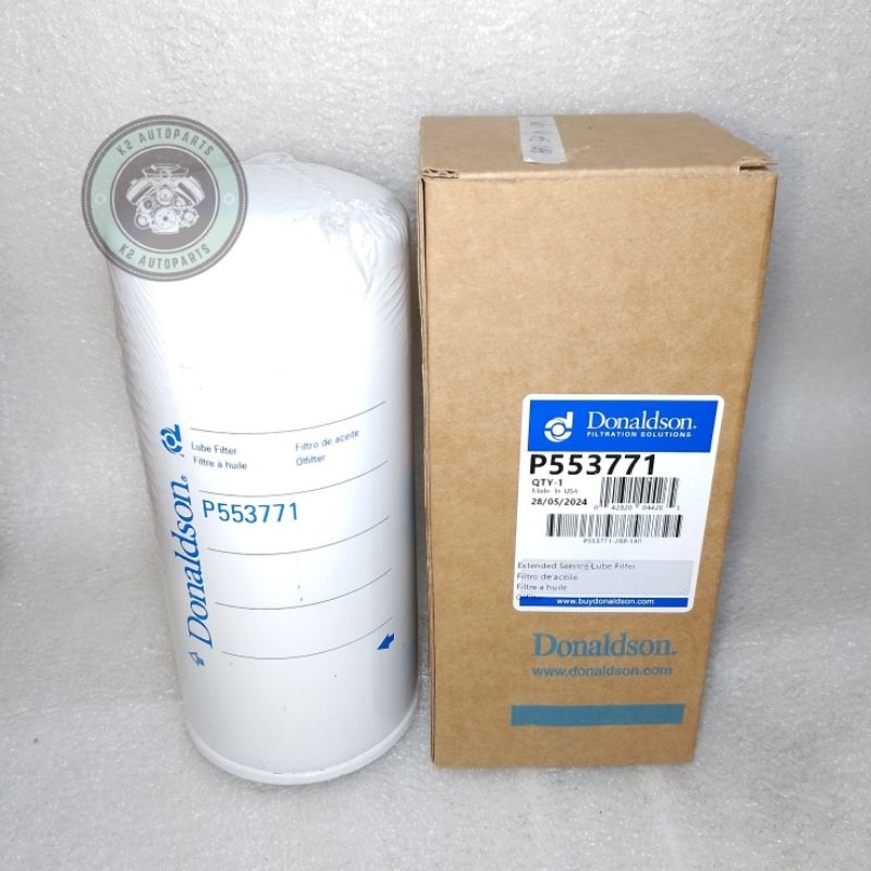 (P553771) Oil Filter High Performance | Shopee Philippines