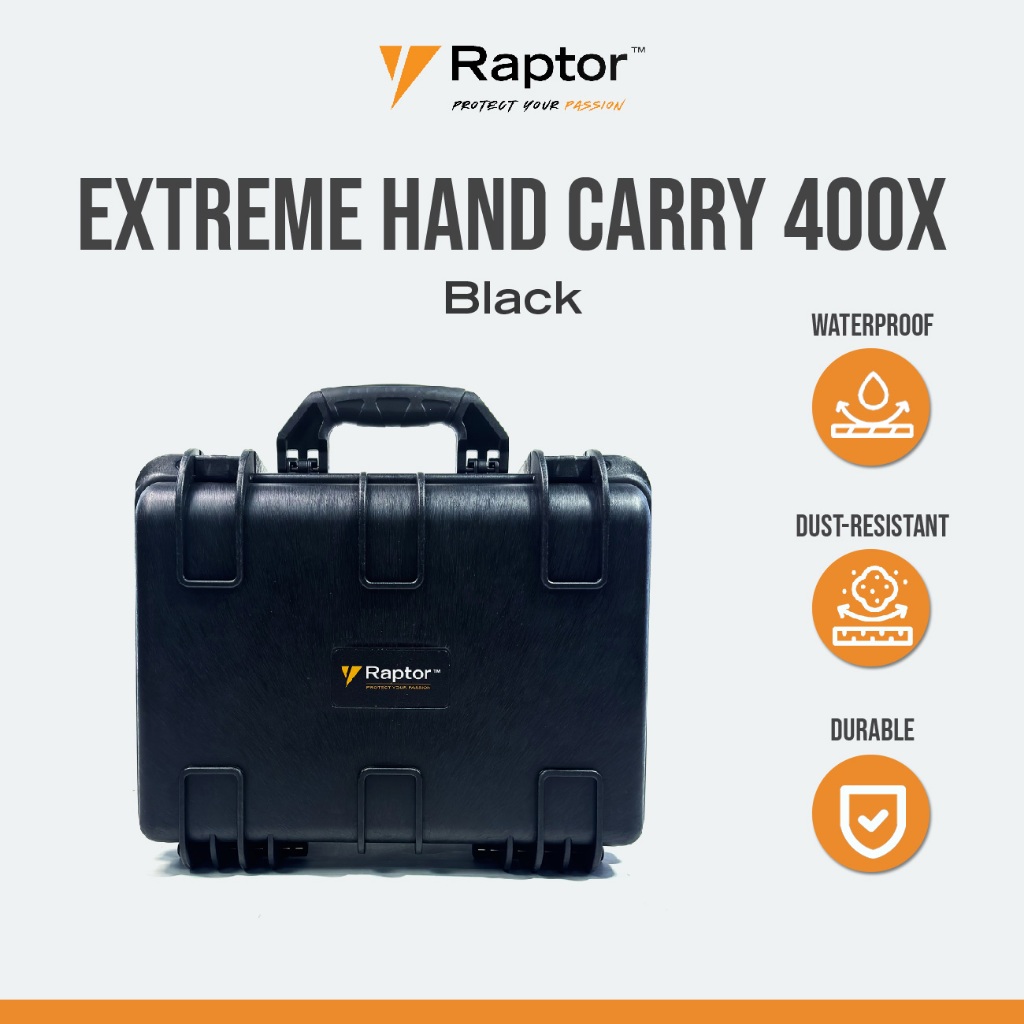 Raptor Case Extreme Hand Carry 400x for Camera, Drone & Accessories ...