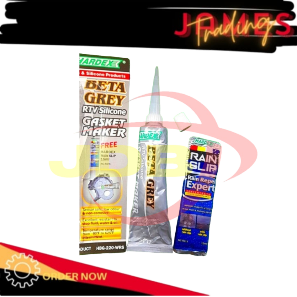 Hardex Beta Grey 85.2g w/ FREE Rain Slip 15mL | Shopee Philippines