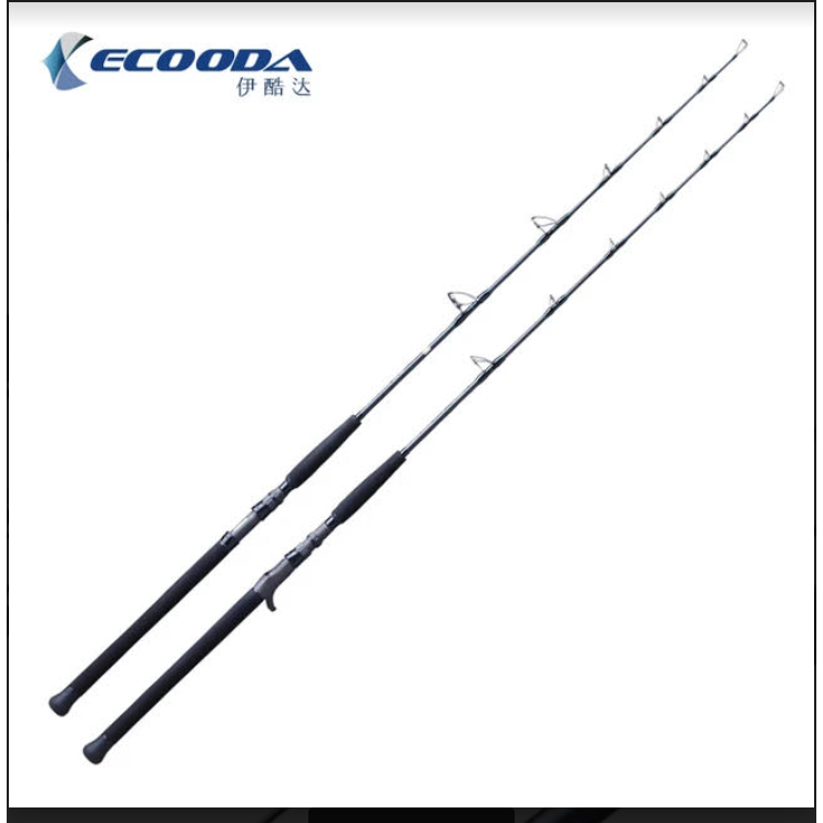 ECOODA BLACK ZOOM FAST JIGGING ROD | Shopee Philippines