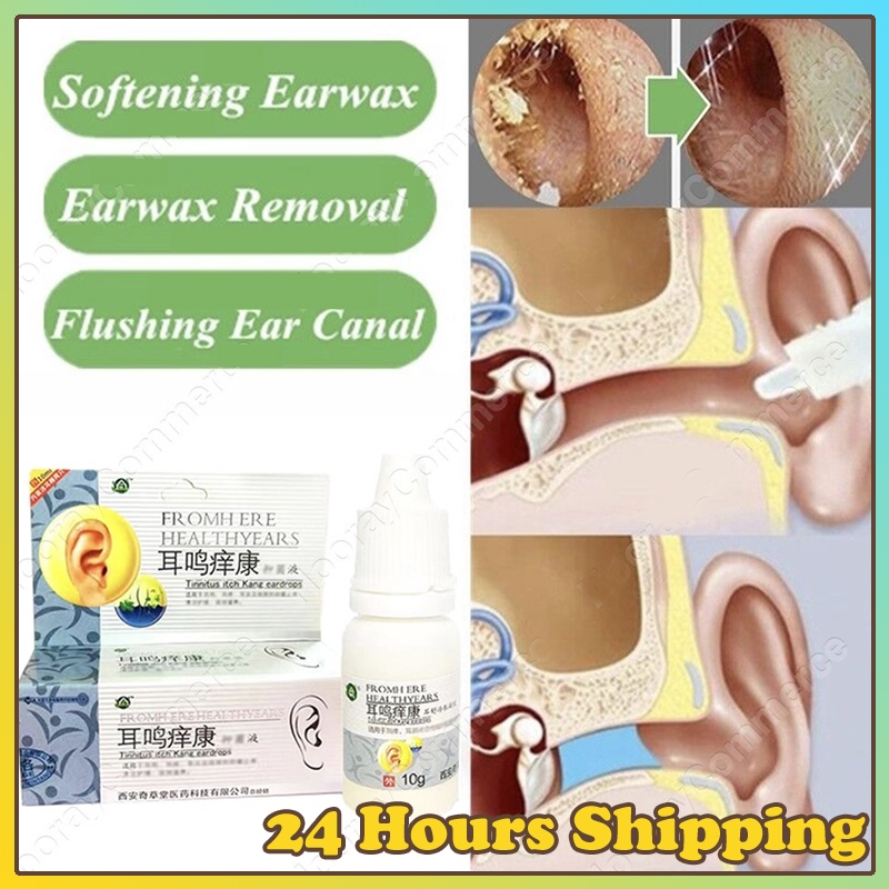 Ear Drops Cleaner | Ear Wax Remover Liquid for Acute and Chronic Otitis ...