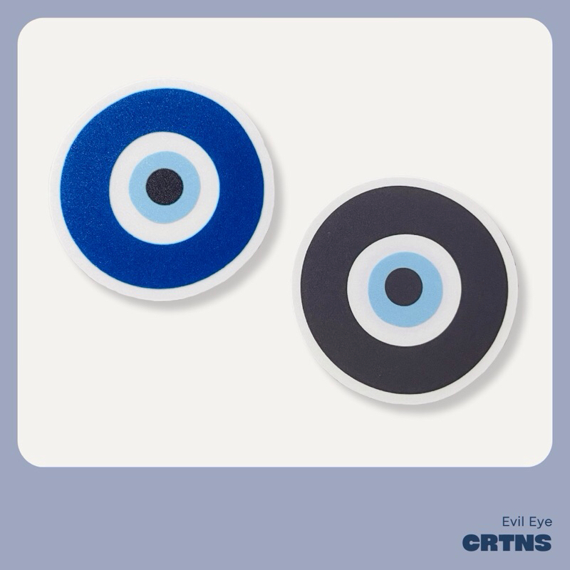 Evil Eye Stickers - Vinyl Waterproof Matte Sticker 🪐 CRIATIONS | Shopee ...