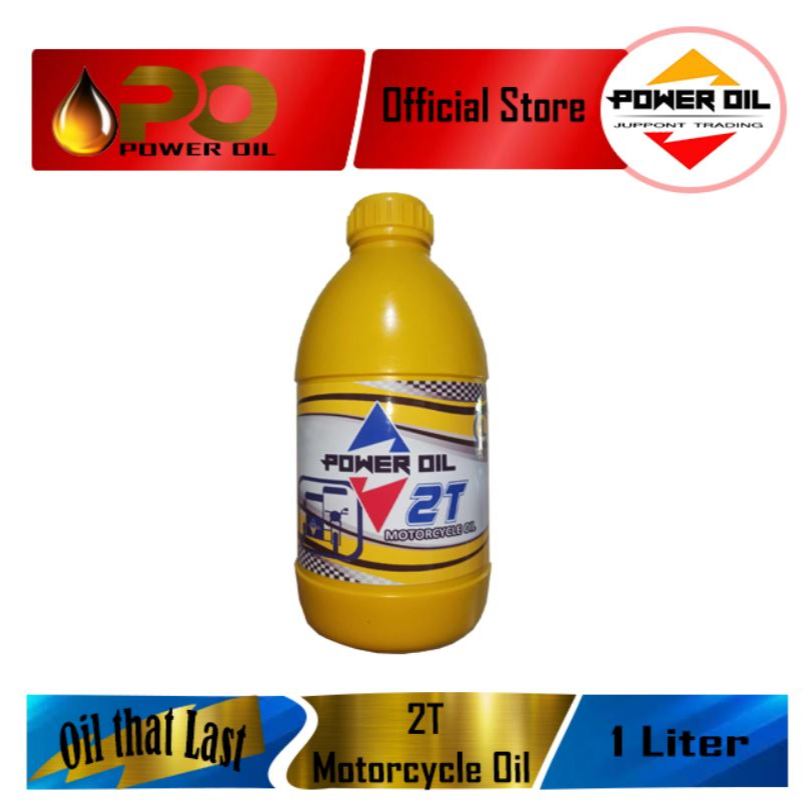 Power Oil 2T Motorcycle Oil 1 Liter | Shopee Philippines