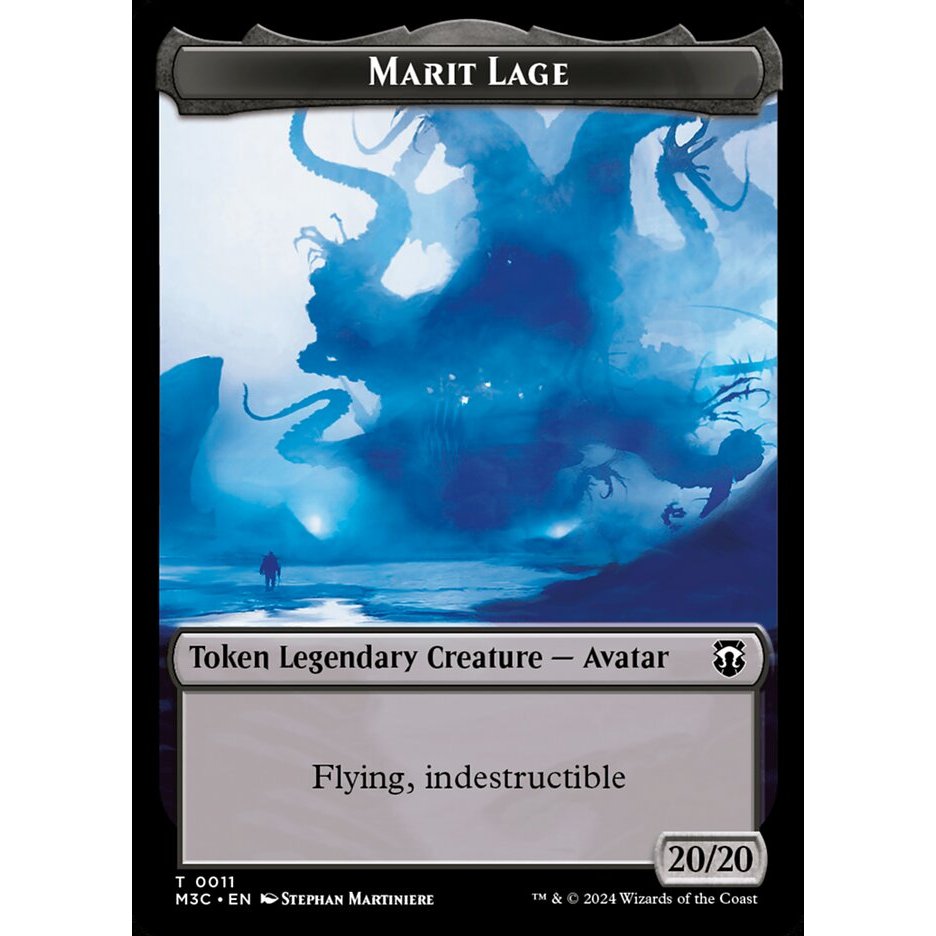 MTG Singles: Marit Lage // Sand Warrior Double-Sided Token - Commander ...