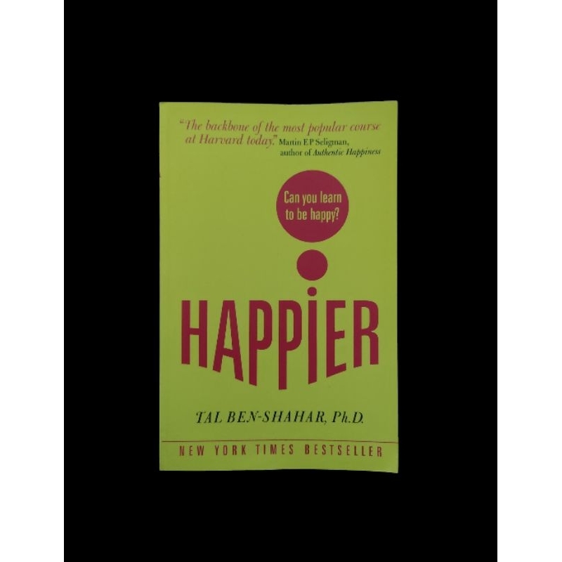 [Preloved] Happier by Tal Ben-Shahar | Shopee Philippines