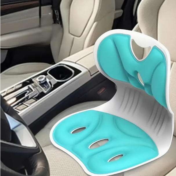 LYX Korea ergonomic lumbar chair cushion Correct sitting posture Office ...